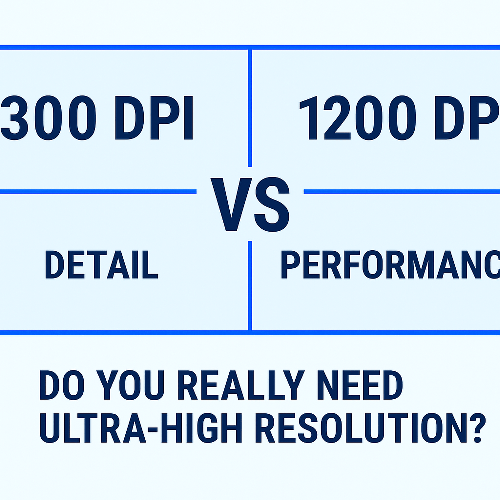 300 DPI vs 1200 DPI Printing – Do You Really Need Ultra-High Resolutio