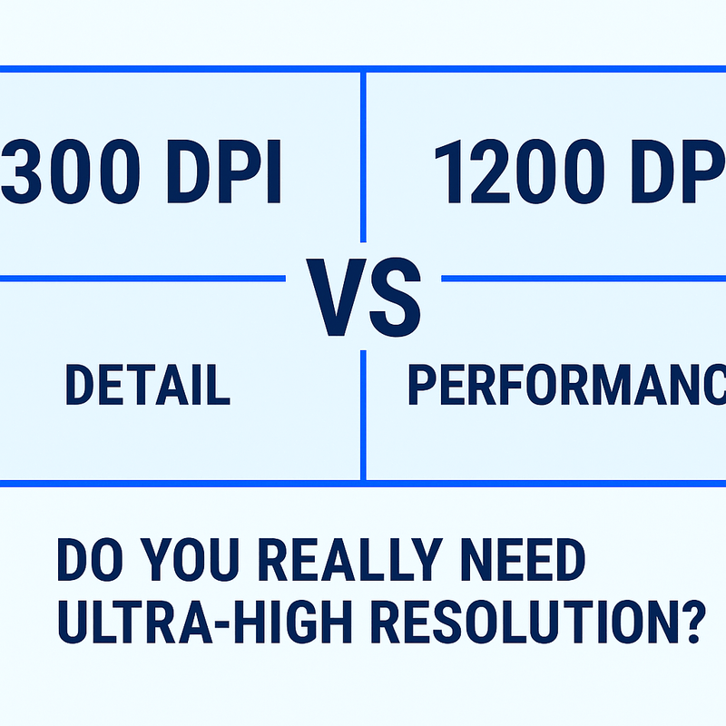 300 DPI vs 1200 DPI Printing – Do You Really Need Ultra-High Resolutio