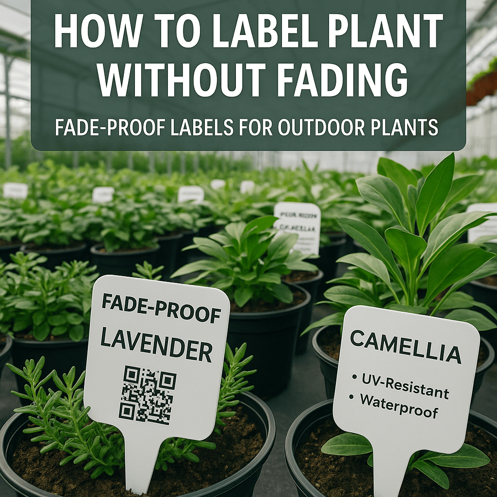How to Label Plants Without Fading | Outdoor Label Guide
