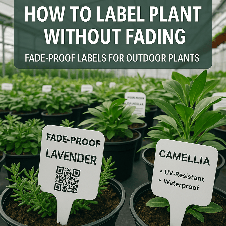 How to Label Plants Without Fading | Outdoor Label Guide