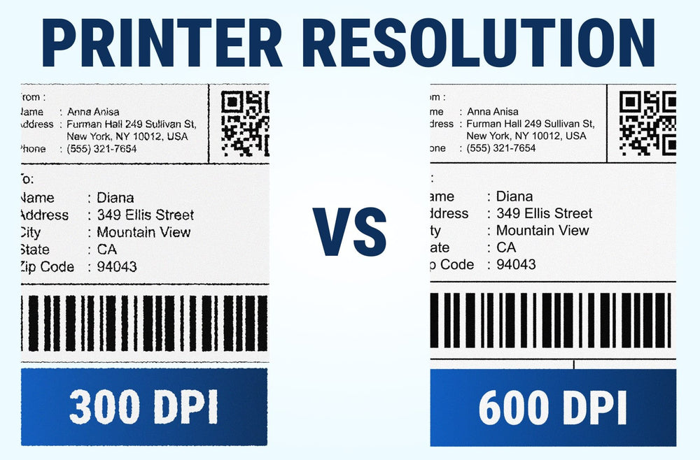 300 vs 600 DPI Printers – Which Is Better for Labels?
