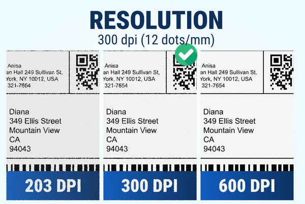 300 DPI Printers – High-Resolution Label Printers by GoDEX